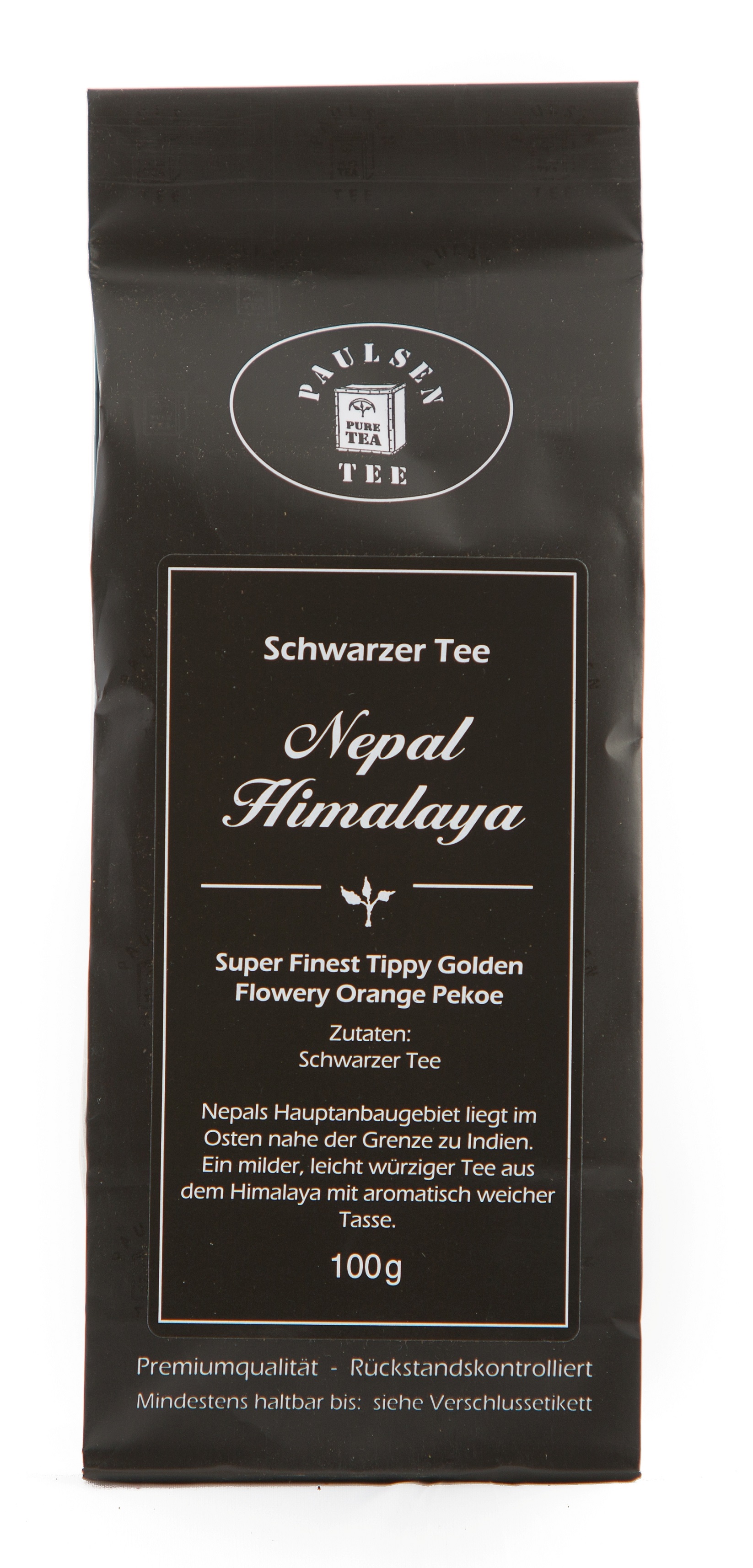 Nepal Himalaya Tee kaufen - Schwarzer Tee bestellen bei Paulsen