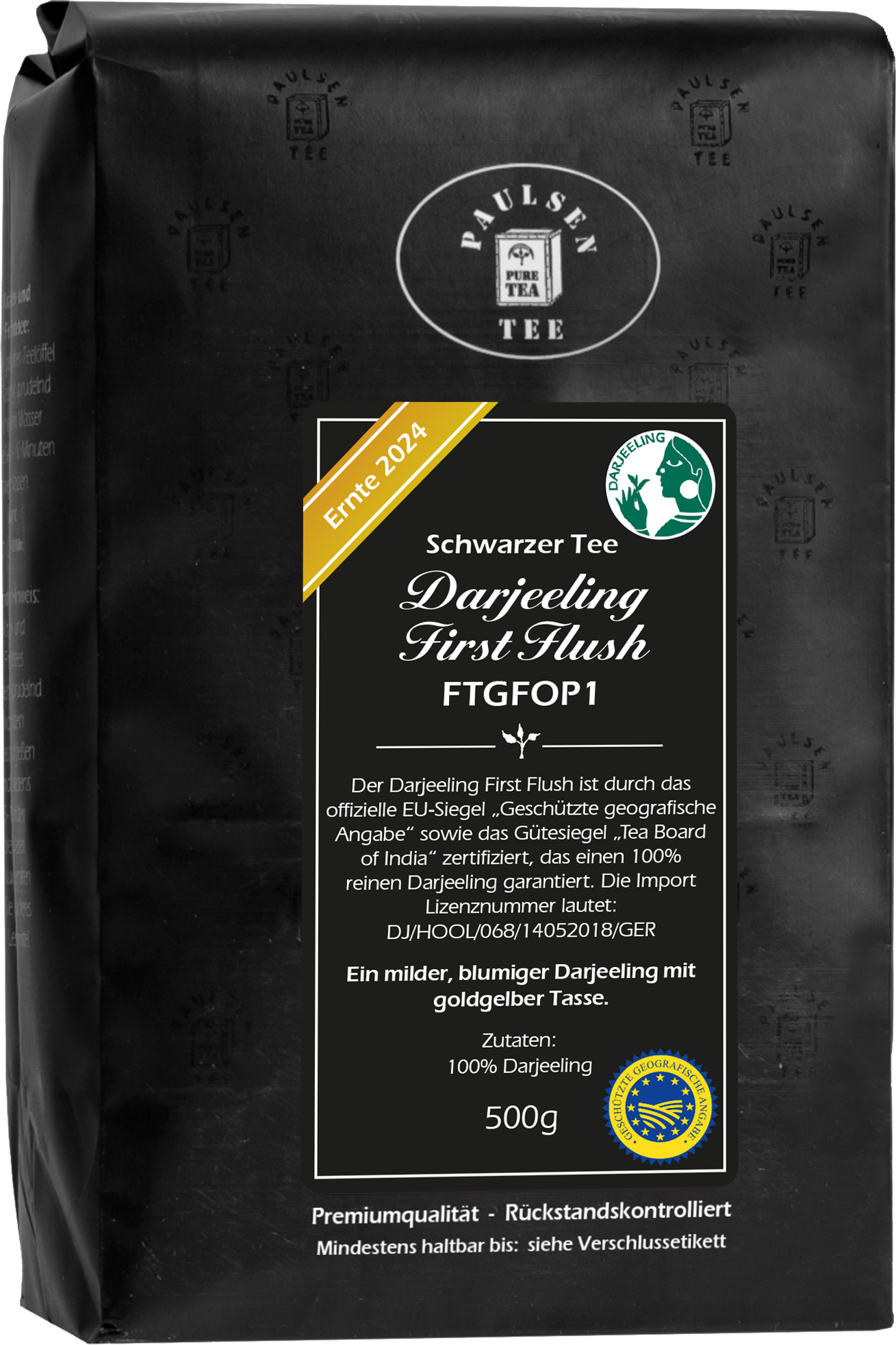 Darjeeling First Flush, Ernte 2024