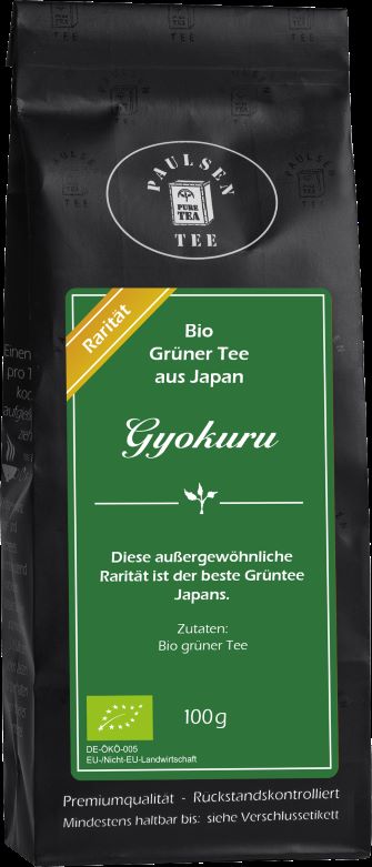 Gyokuro Tee kaufen - BIO Grüner Tee bestellen bei Paulsen Tee